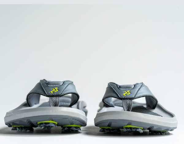 Margaritaville Men's Gimme Navy/Yellow Golf Shoe - ZORIZ