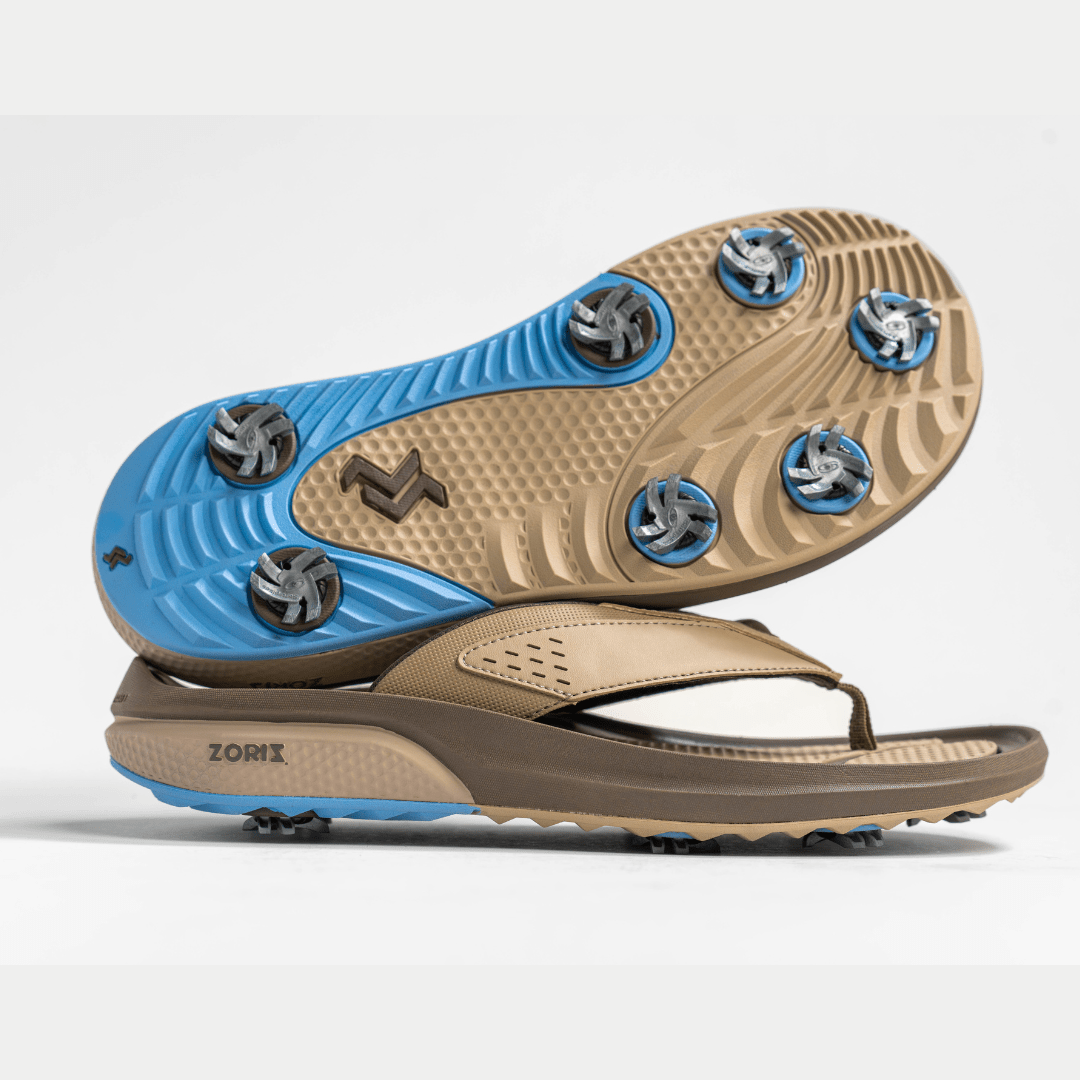Golf Flip Flop with Removable Spikes | ZORIZ